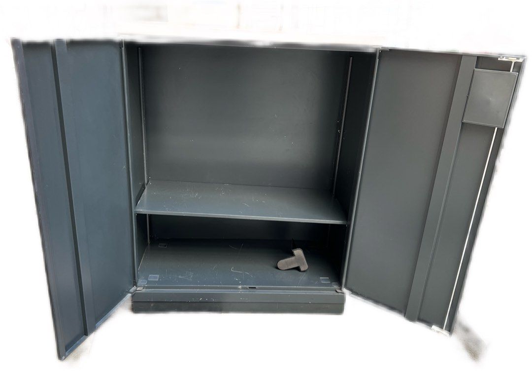 Metal cupboard, Furniture & Home Living, Furniture, Shelves, Cabinets ...