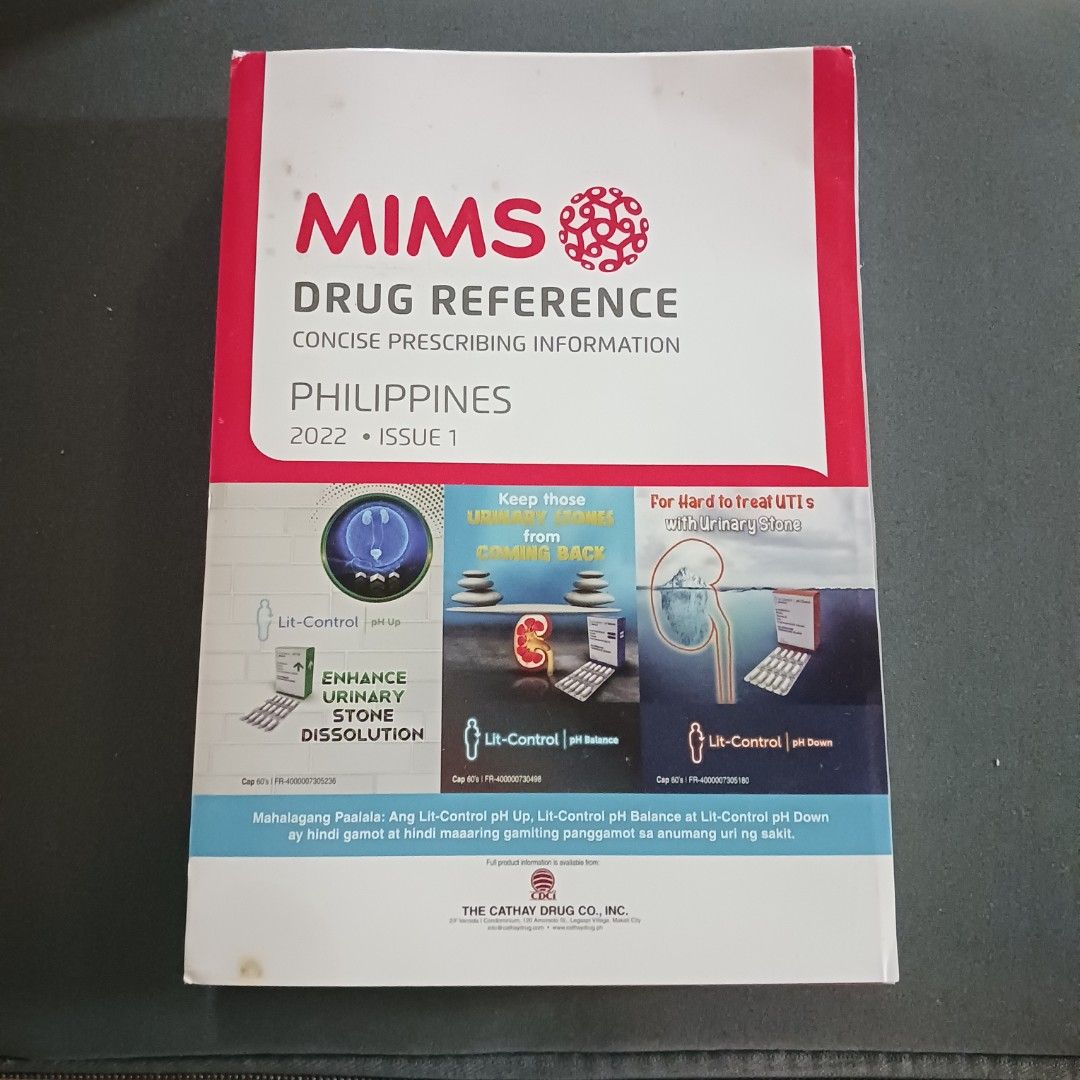 MIMS Drug Reference Book on Carousell