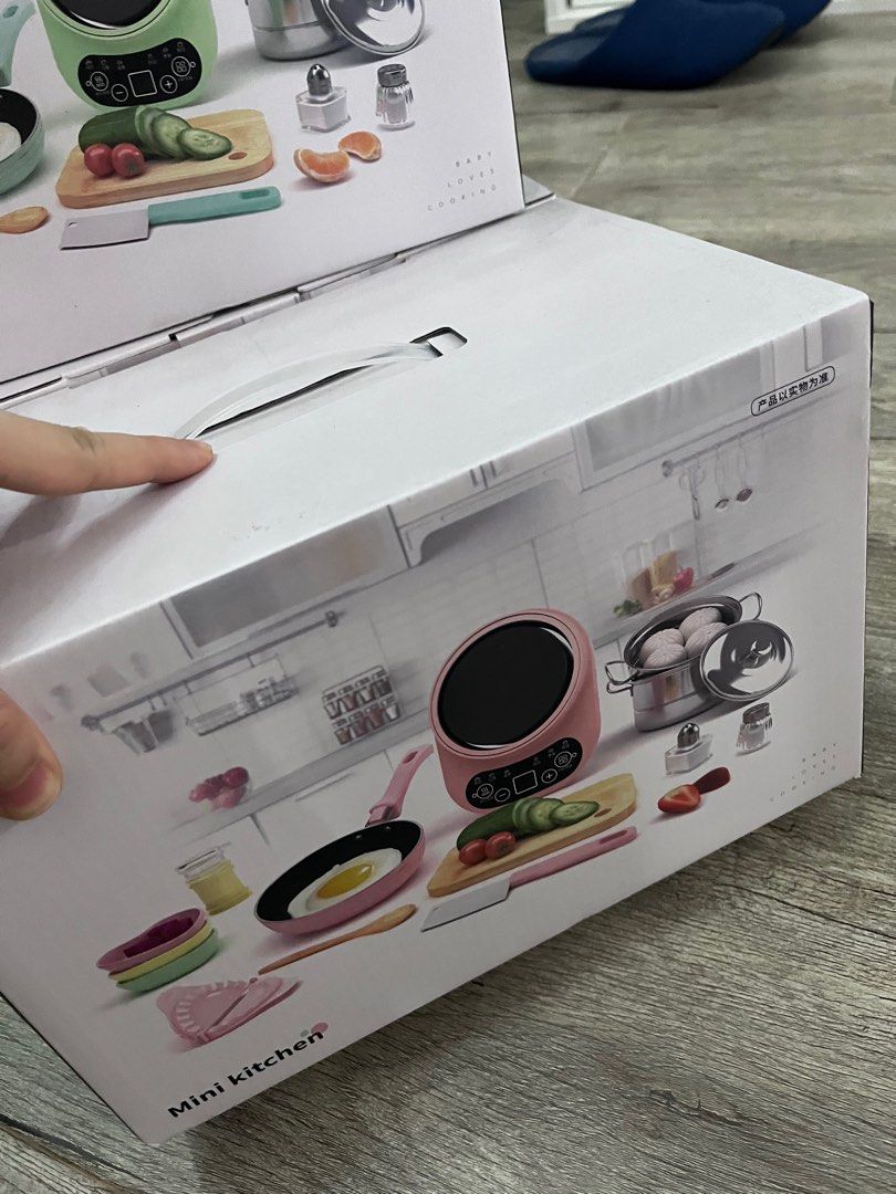 Mini real cooking set, Babies & Kids, Infant Playtime on Carousell