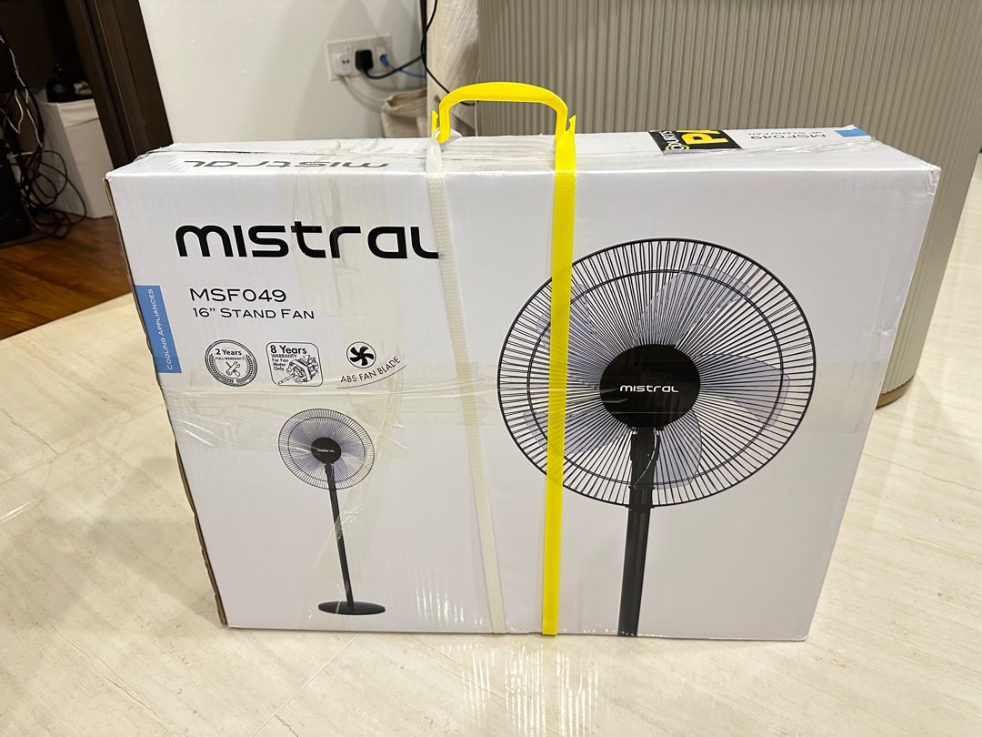 MISTRAL New Fan MSF049, Furniture & Home Living, Lighting & Fans, Fans ...