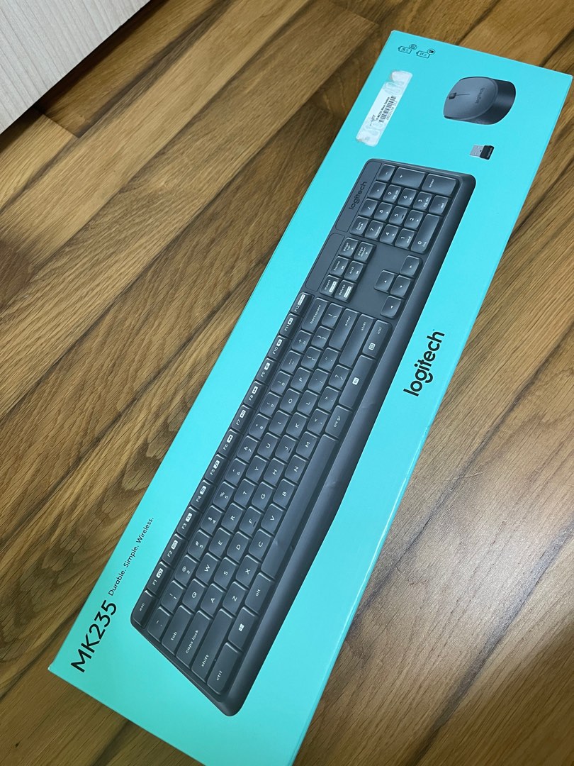 Logitech Mk235 Wireless Keyboard And Mouse Combo Computers And Tech Parts And Accessories
