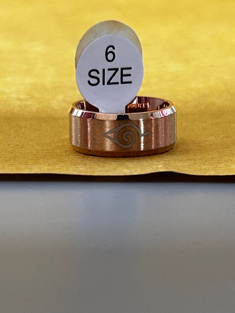 Naruto ring, Men's Fashion, Watches & Accessories, Accessory holder ...