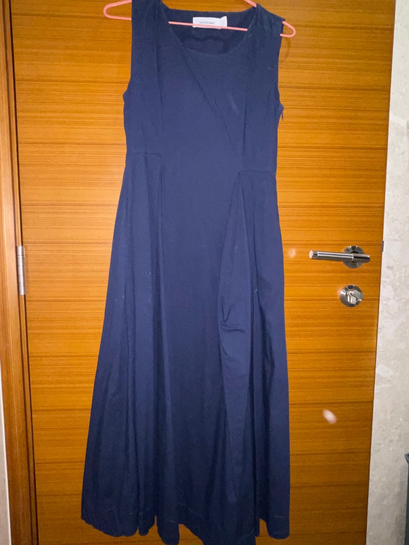 Navy Blue Dress Womens Fashion Dresses And Sets Dresses On Carousell