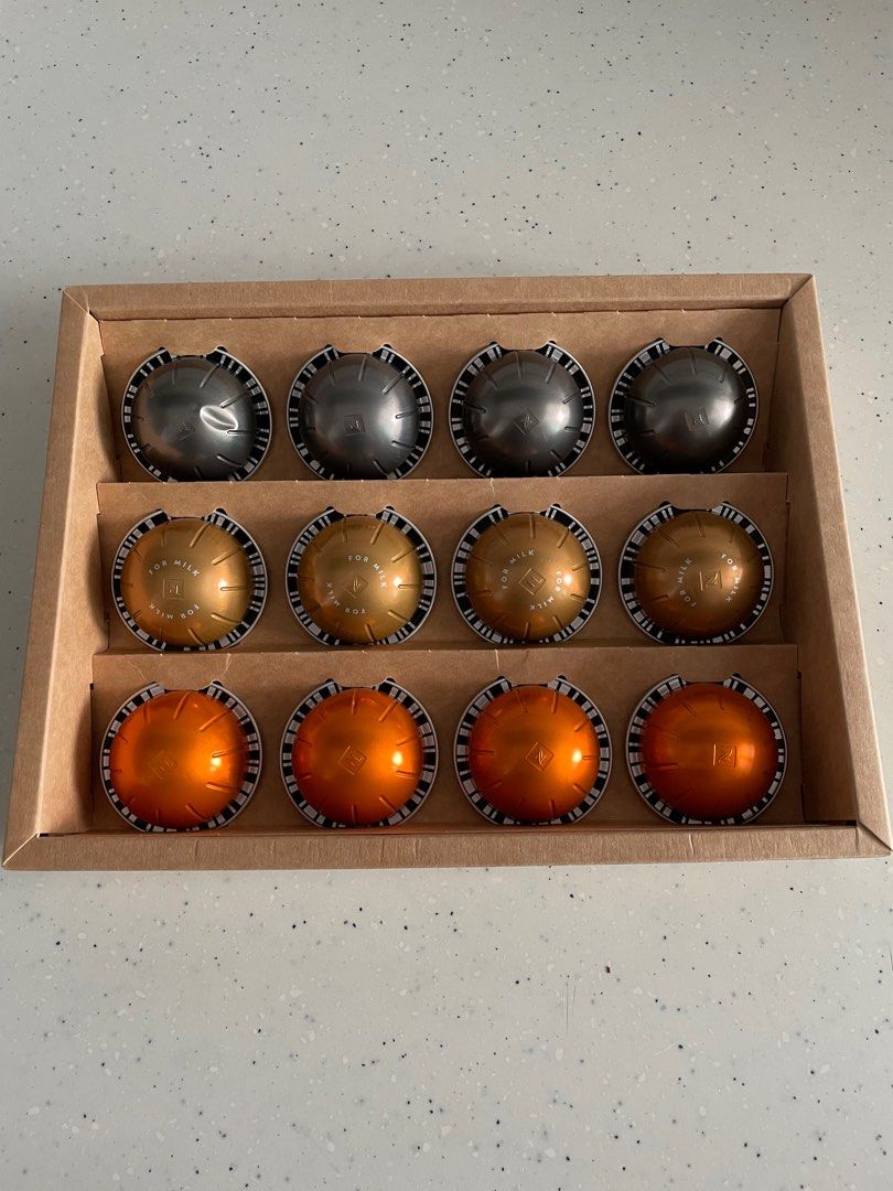 Nespresso Vertuo Pop (Spicy Red) + 12 Capsules, TV & Home Appliances ...