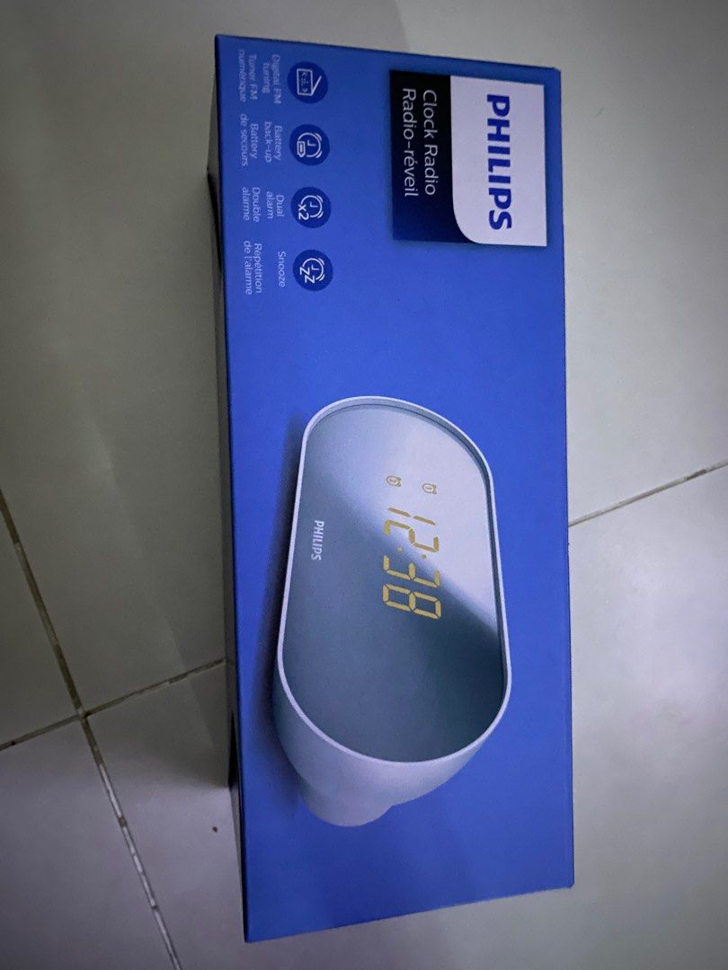 NEW Philips Clock Radio, TV & Home Appliances, Other Home Appliances on ...