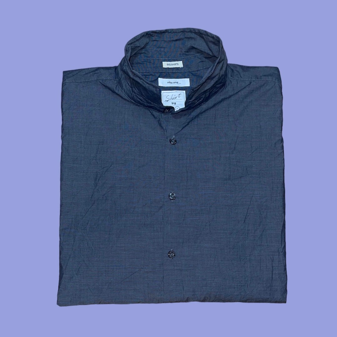 Niko and ... Oversized boxy Polo L/s "Authentic", Men's Fashion, Tops ...