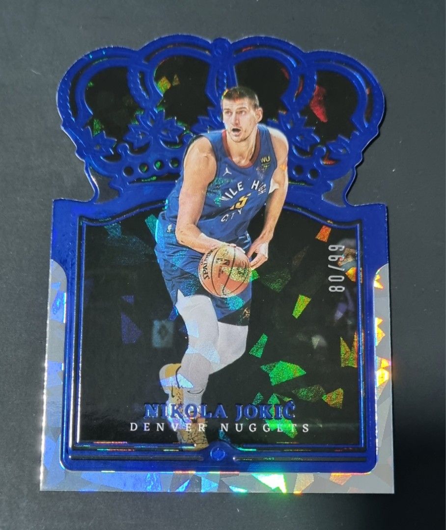 Nikola Jokic Crown Royale Blue Numbered Card, Hobbies & Toys, Toys ...