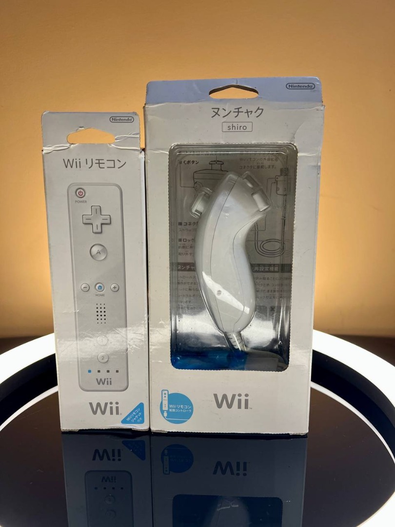 Nintendo Wiimote remote & nunchuck, Video Gaming, Gaming Accessories ...