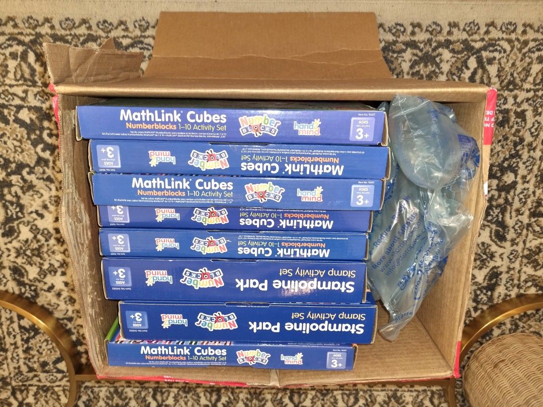 Numberblocks Mathlink Cubes Original Items, Hobbies & Toys, Toys ...