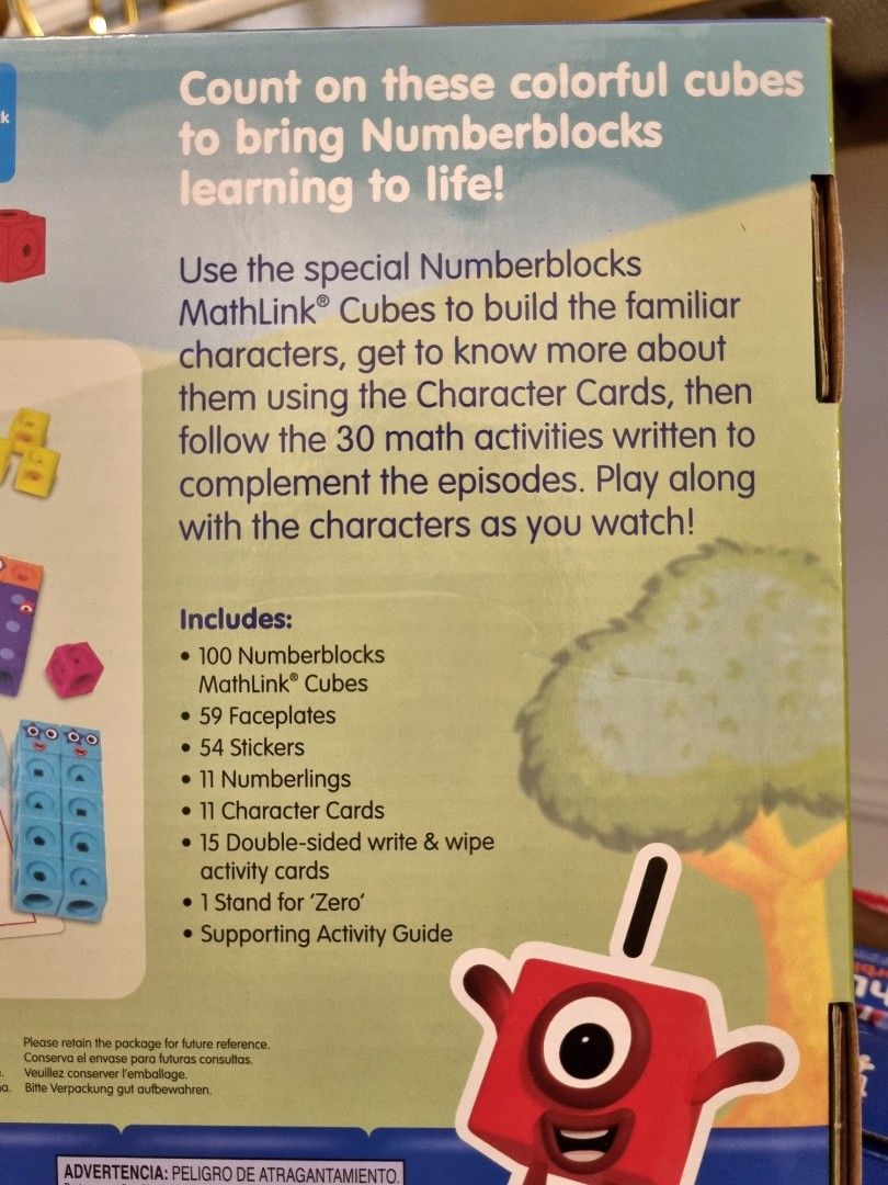 Numberblocks Mathlink Cubes Original Items, Hobbies & Toys, Toys ...