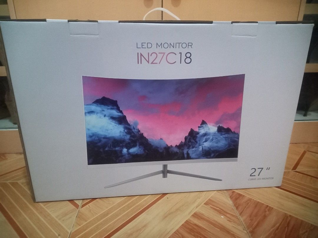 Nvision curved monitor, Computers & Tech, Parts & Accessories, Monitor ...