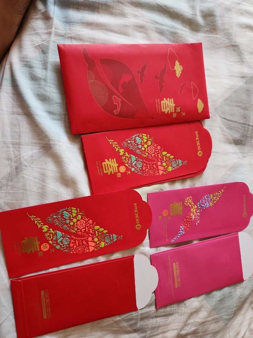 OCBC premier red packet, Hobbies & Toys, Stationery & Craft, Stationery ...