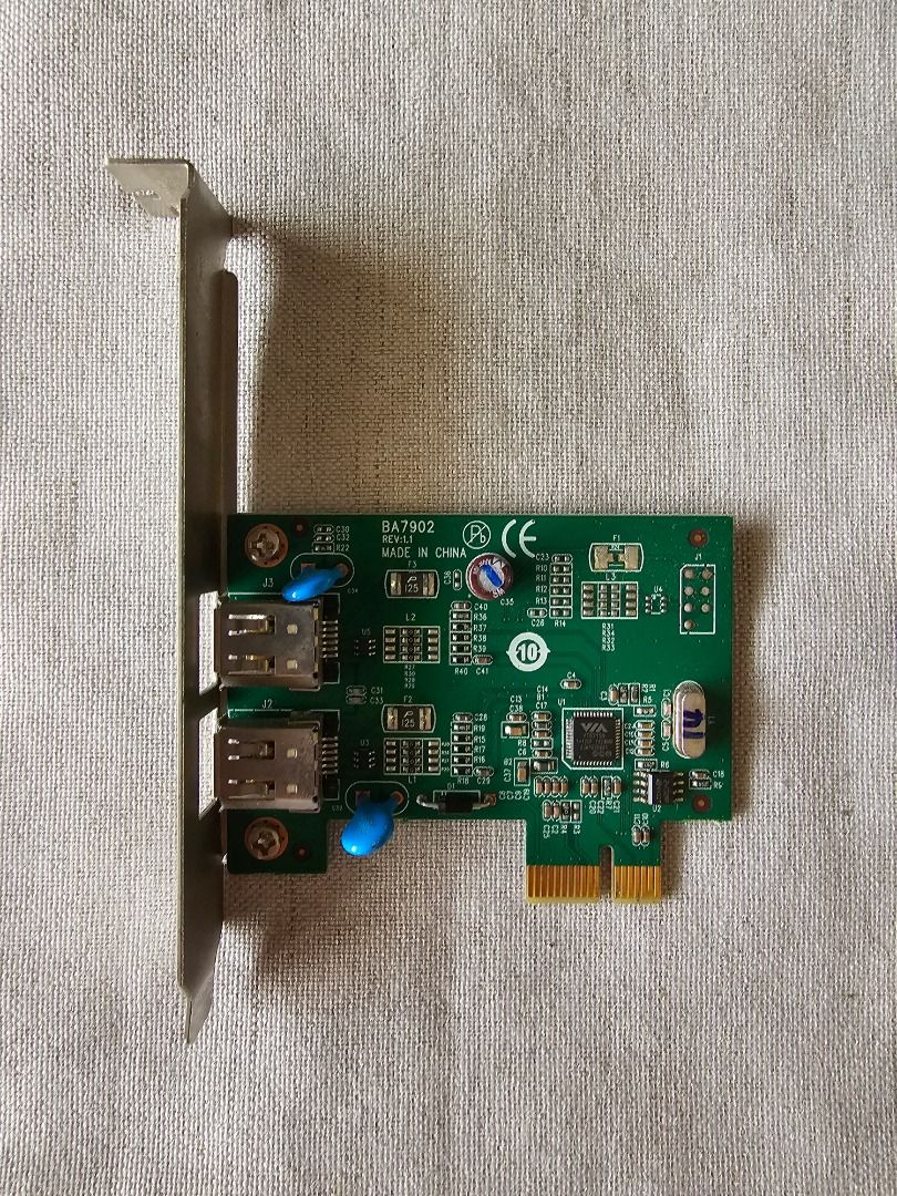 (Available) OEM Lenovo FRU89Y1712 Dual Port IEEE 1394 PCI FireWire ...