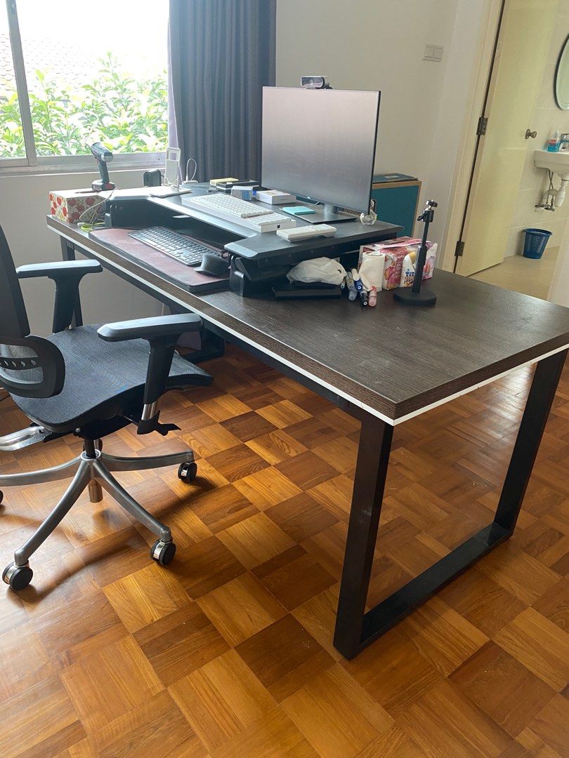 Negotiable- Office / work/ computer table, Furniture & Home Living ...