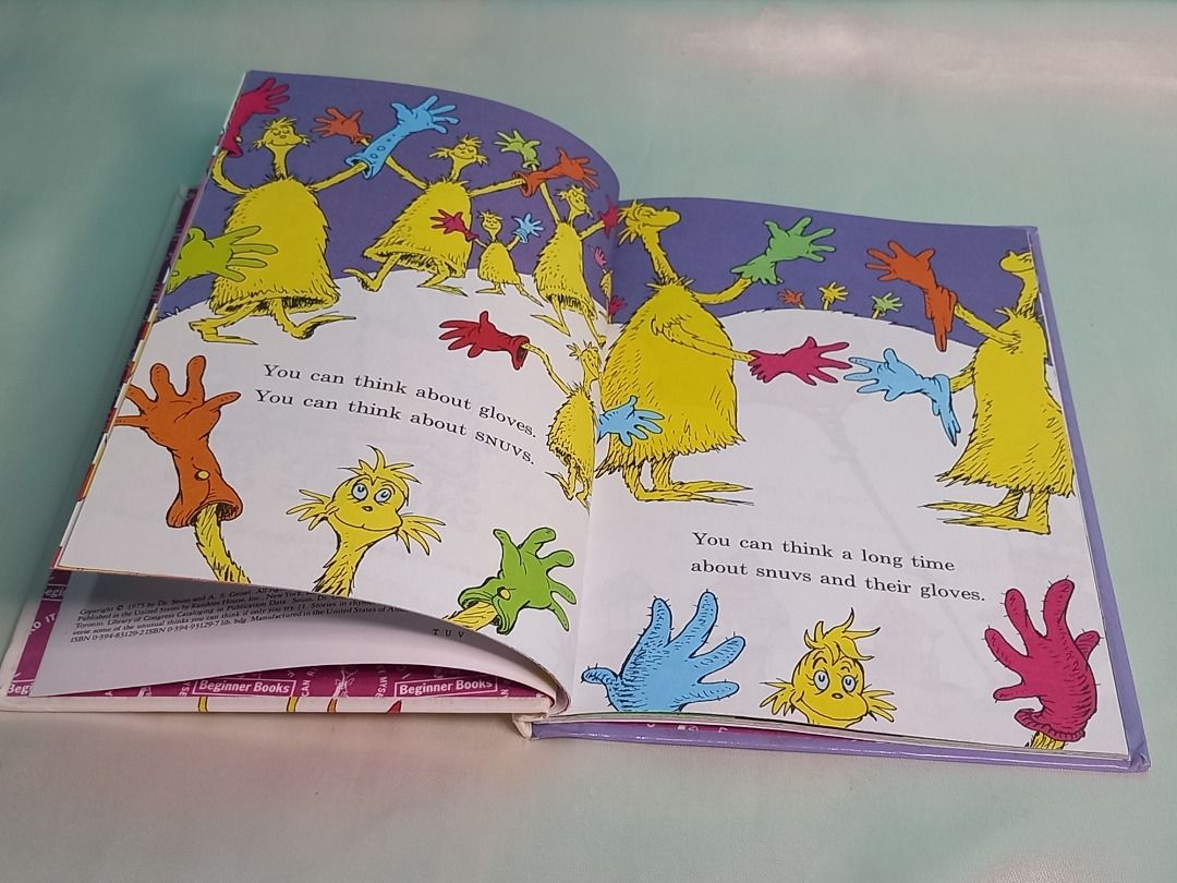 Oh, The Thinks You Can Think By Dr. Seuss Book Hardcover, Hobbies ...