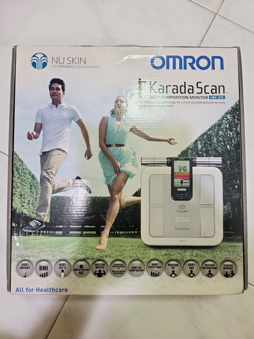 Omron Karada Scan, Health & Nutrition, Health Monitors & Weighing ...