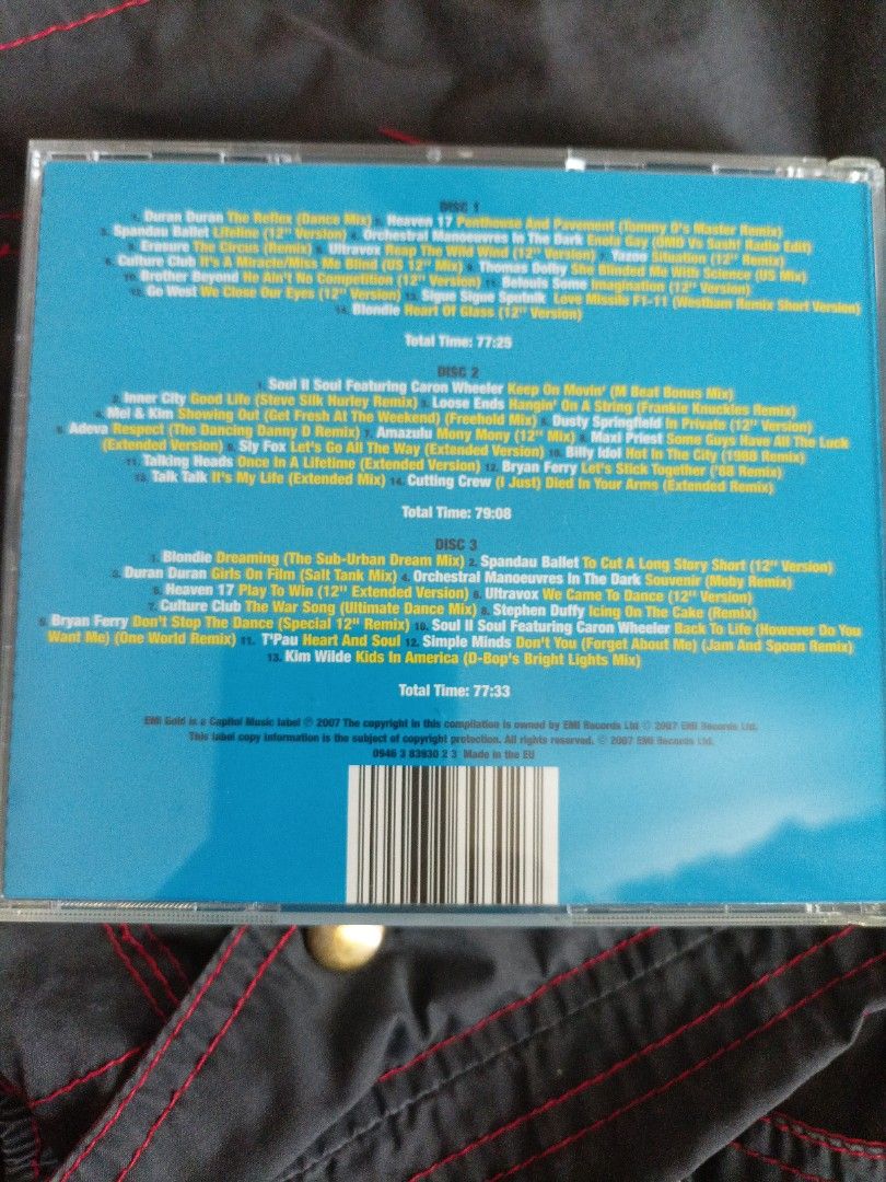 Original 80s Remix Box Set 3CD, 興趣及遊戲, 音樂、樂器 & 配件, 音樂與媒體 - CD 及 DVD - Carousell