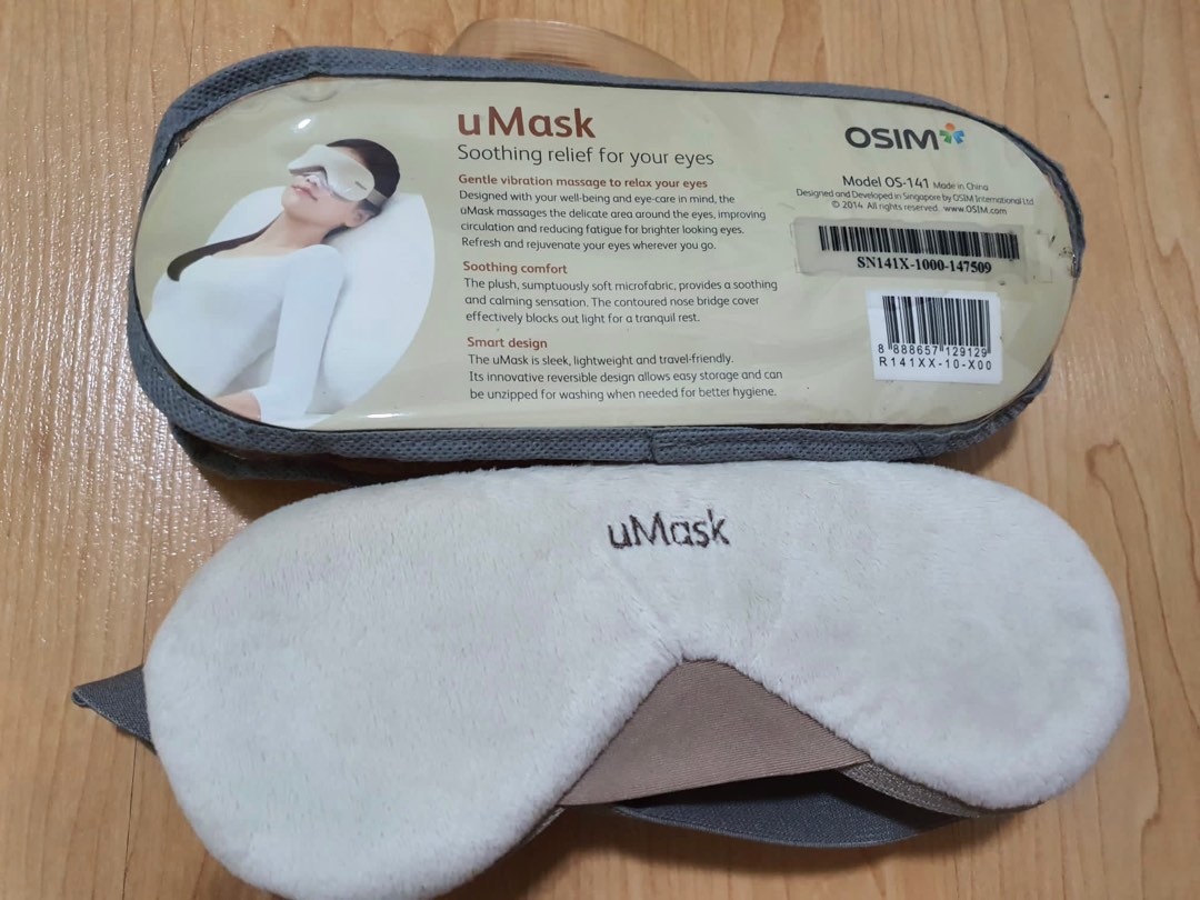 OSIM uMask Eye Massager, Beauty & Personal Care, Vision Care on Carousell