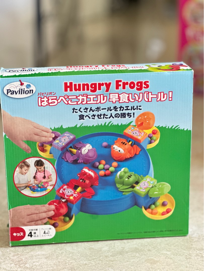 Pavilion Hungry Frogs games, Hobbies & Toys, Toys & Games on Carousell