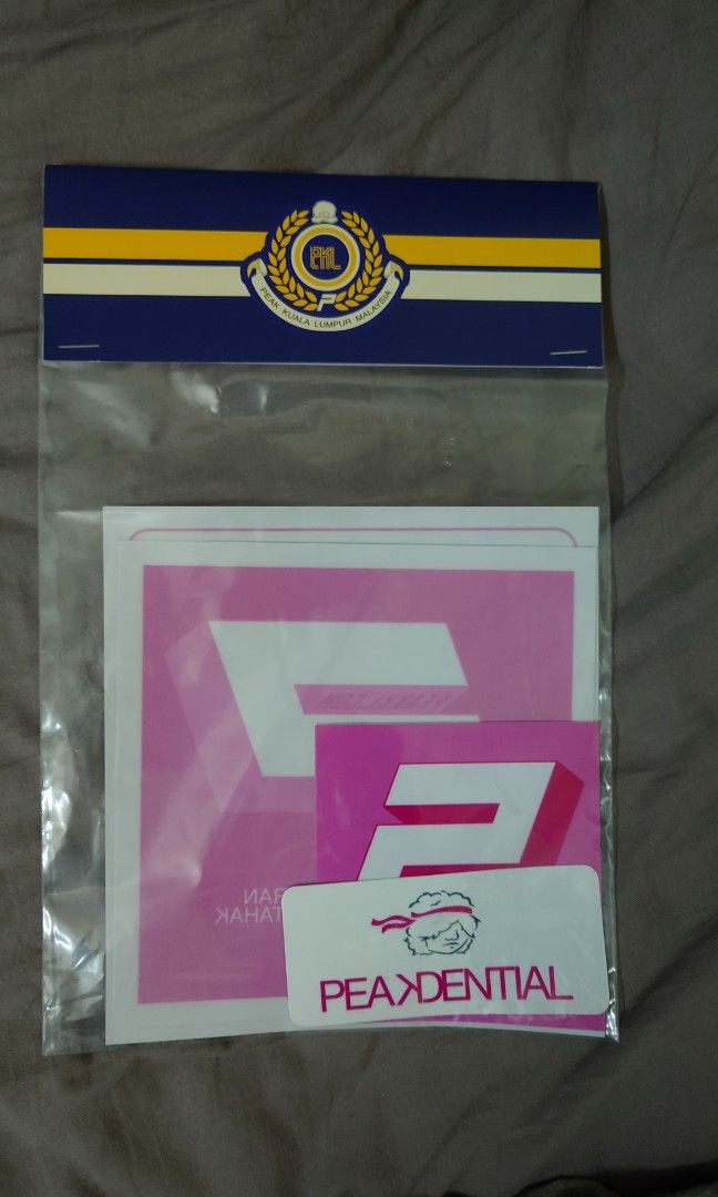 Peak KL Road tax sticker pack, Men's Fashion, Watches & Accessories ...