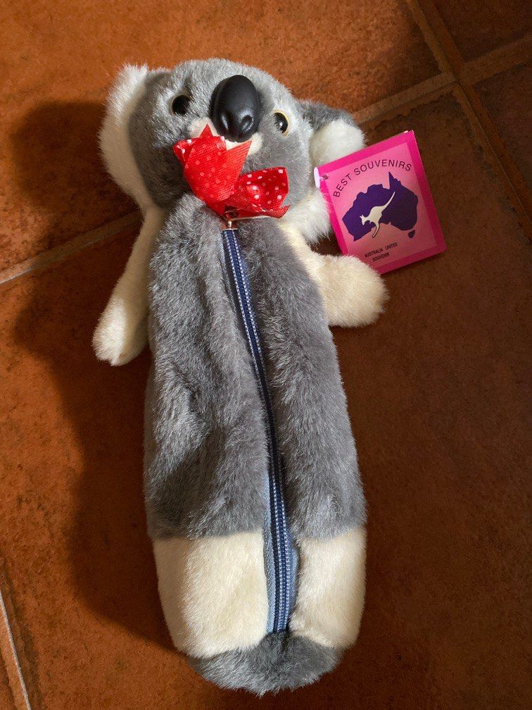 Pencil case koala, Hobbies & Toys, Stationery & Craft, Stationery ...