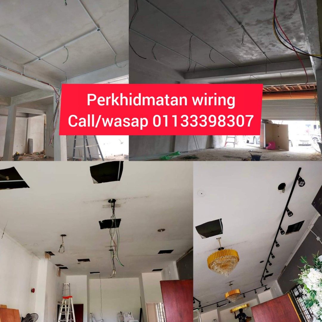 Perkhidmatan wiring, Services, Home Services, Electrical, Lighting ...