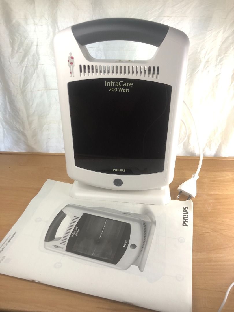 Philips InfraCare Infrared Lamp HP3621, Health & Nutrition, Medical ...