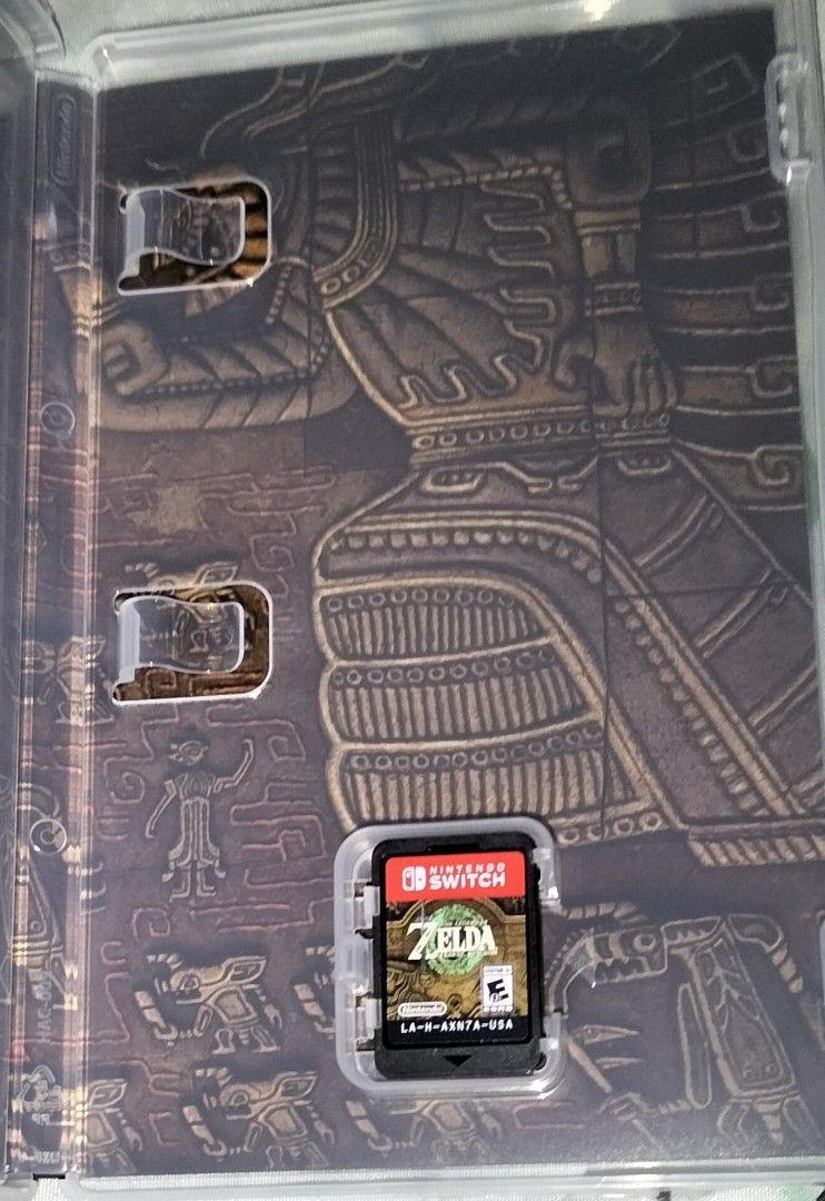 PHYSICAL COPY Tears of the Kingdom The Legend of Zelda TOTK with ...