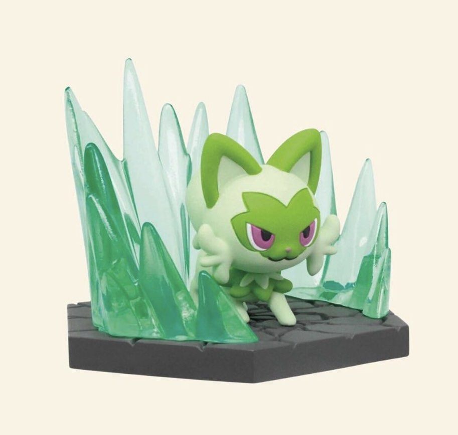 Pikachu Sprigatito Pokemon Gachapon Figurine, Hobbies & Toys, Toys ...