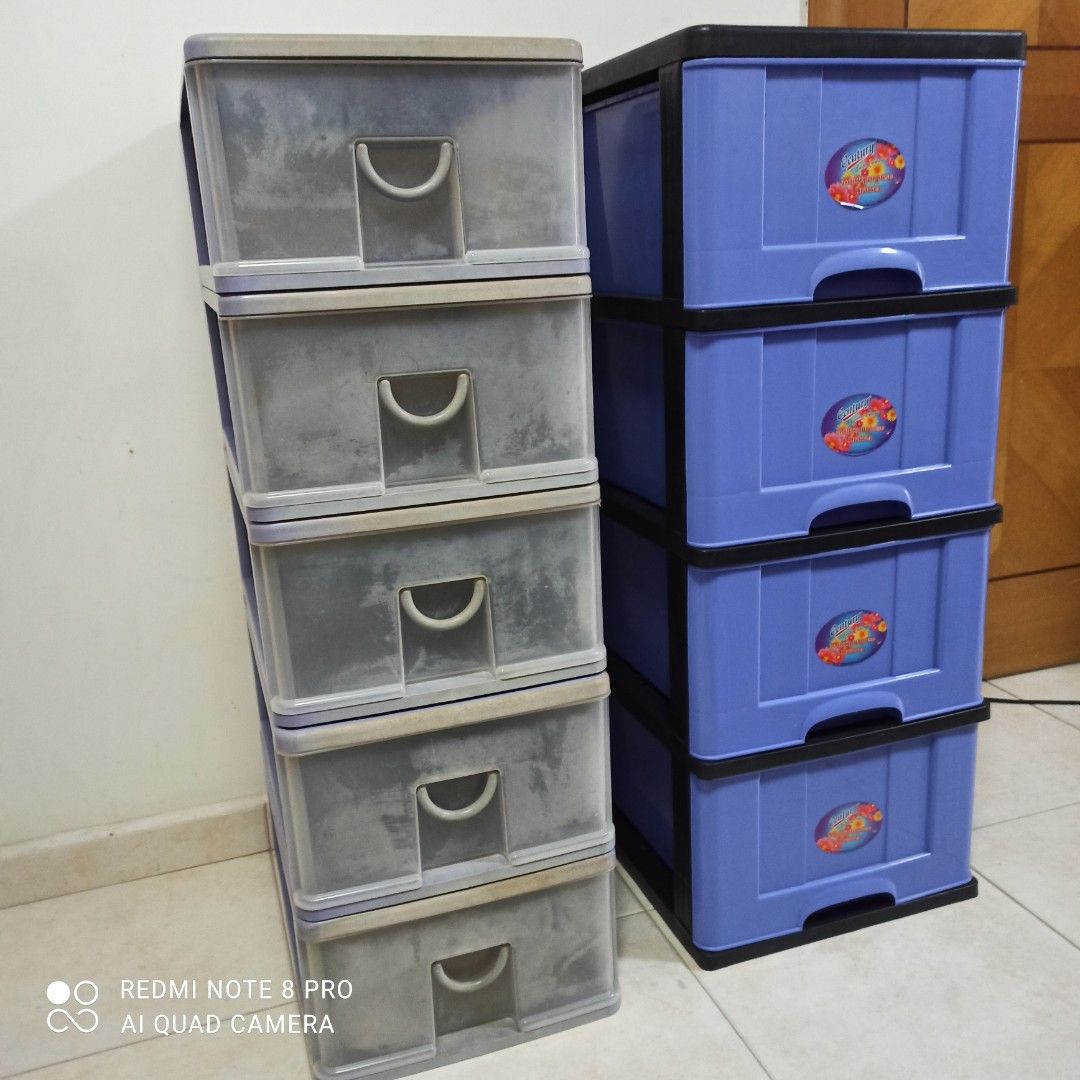 Plastic storage container, Furniture & Home Living, Home Improvement ...