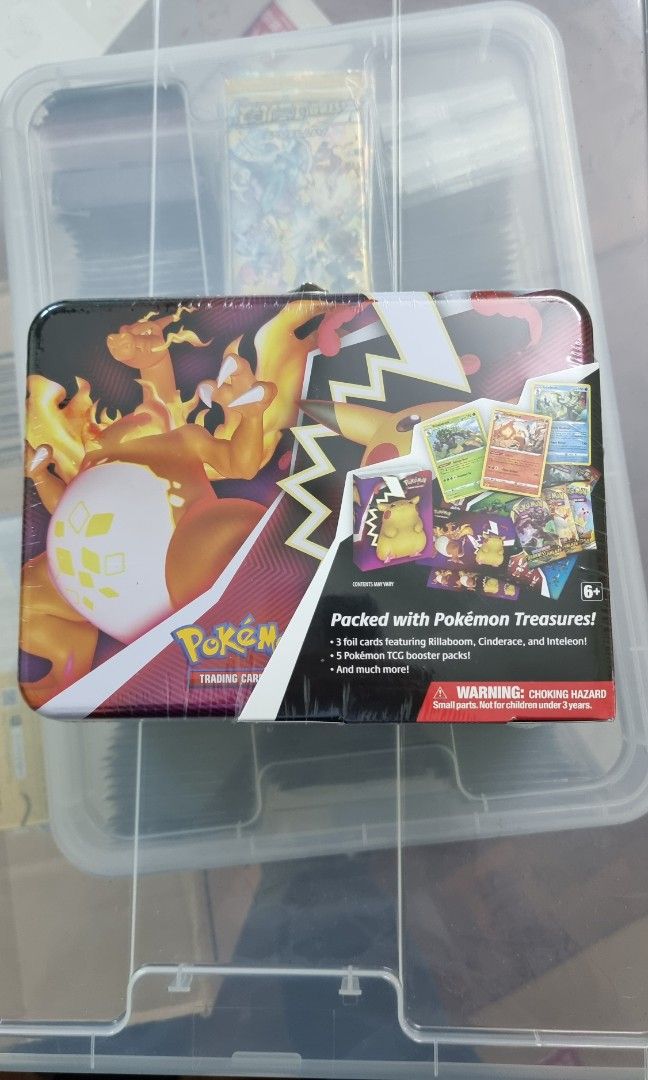 Pokemon collector chest tin 2021, Hobbies & Toys, Toys & Games on Carousell