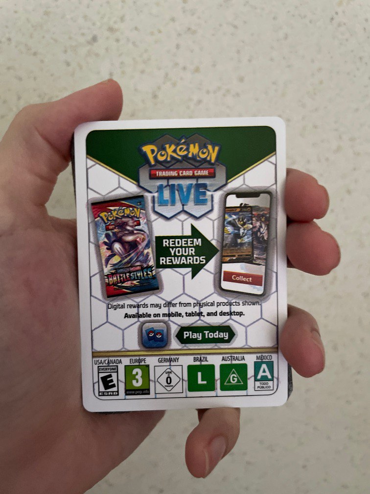 POKEMON tcg Code Cards (Chilling Reign Silver Tempest), Hobbies & Toys ...