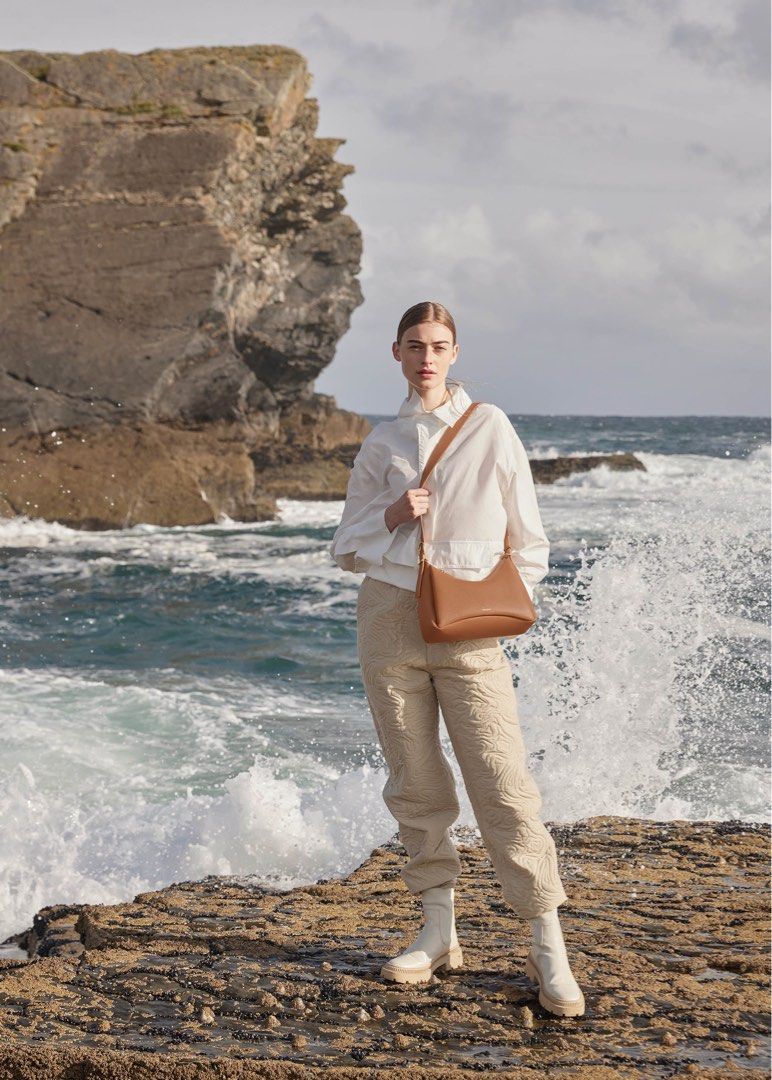 Polene Umi in Textured Camel on Carousell