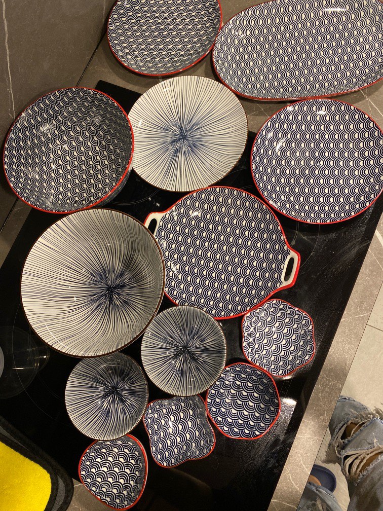 Full set Porcelain tableware, Furniture & Home Living, Kitchenware ...