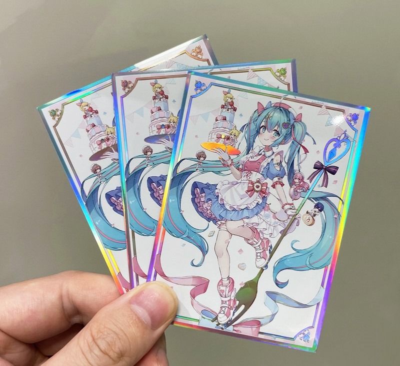Preorder - Foil Hatsune Miku Anime Card Sleeve for Pokemon Yugioh ...