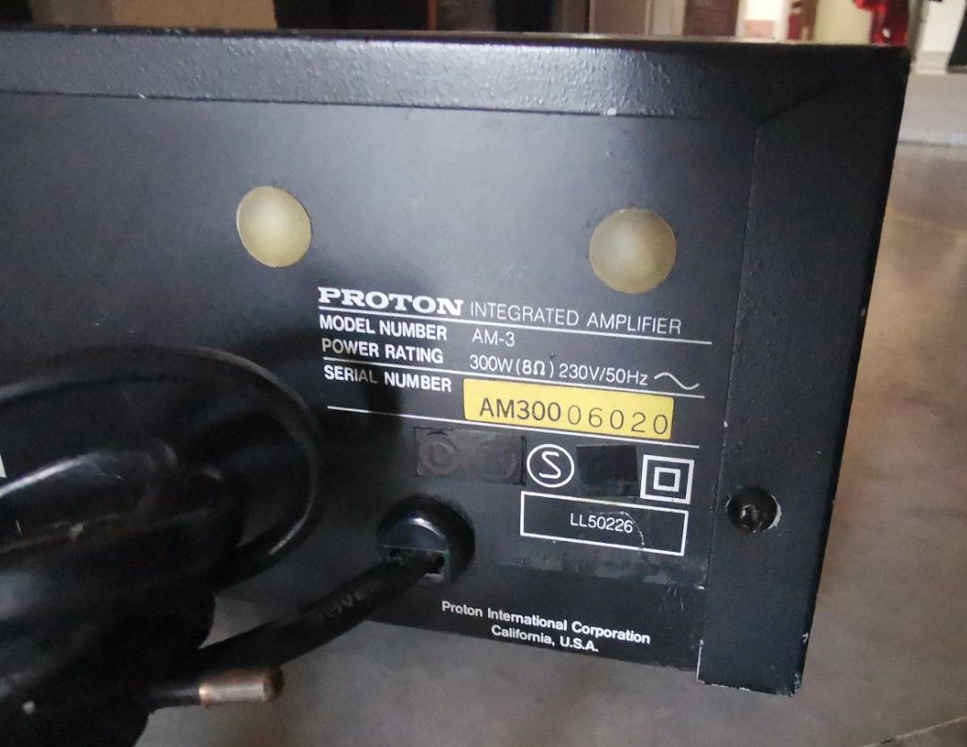 Proton AM-3 Integrated Amp, Audio, Soundbars, Speakers & Amplifiers on ...