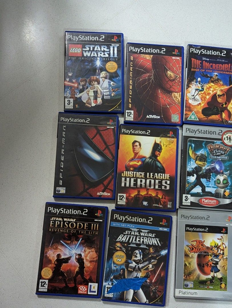 Ps2 playstation 2 bundle 11 tenchu Spyro dragon jak daxter ratchet ...