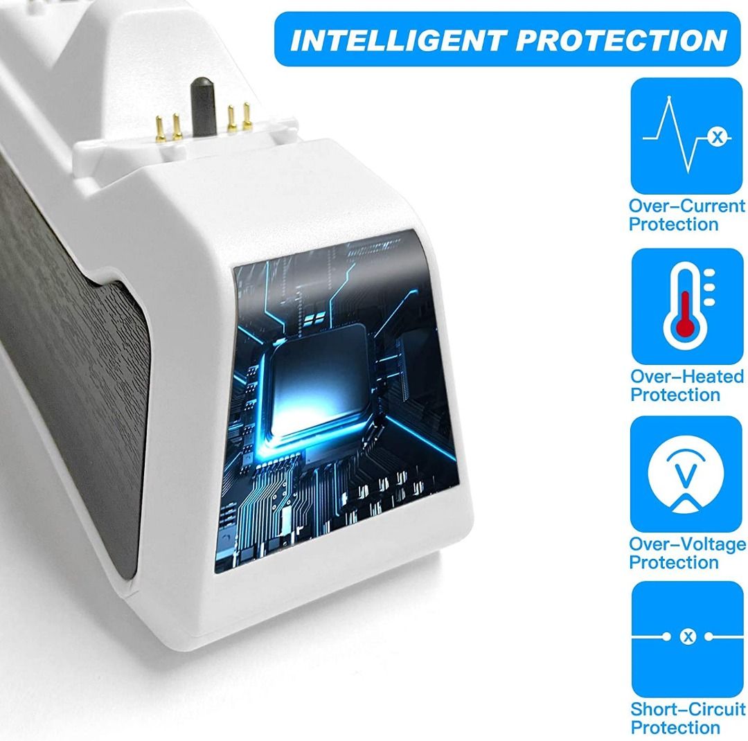 PS5 Controller Charging Station, PS5 DualSense Controller Charger, Fast ...