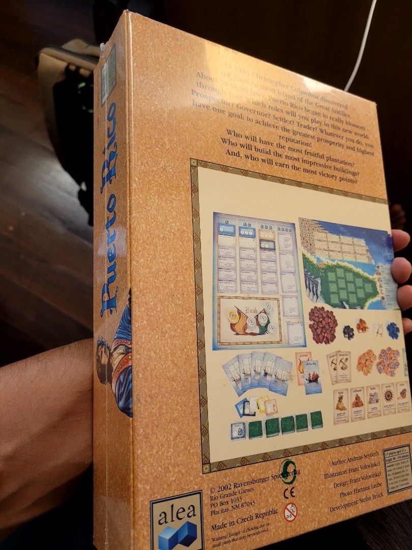 Puerto Rico - board game - NEW, Hobbies & Toys, Toys & Games on Carousell