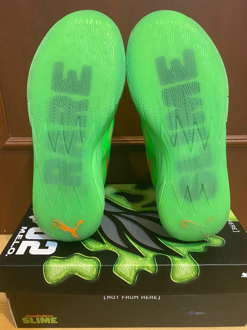 Puma MB.02 Melo Ball MB 2 Slime Basketball shoe, Men's Fashion ...