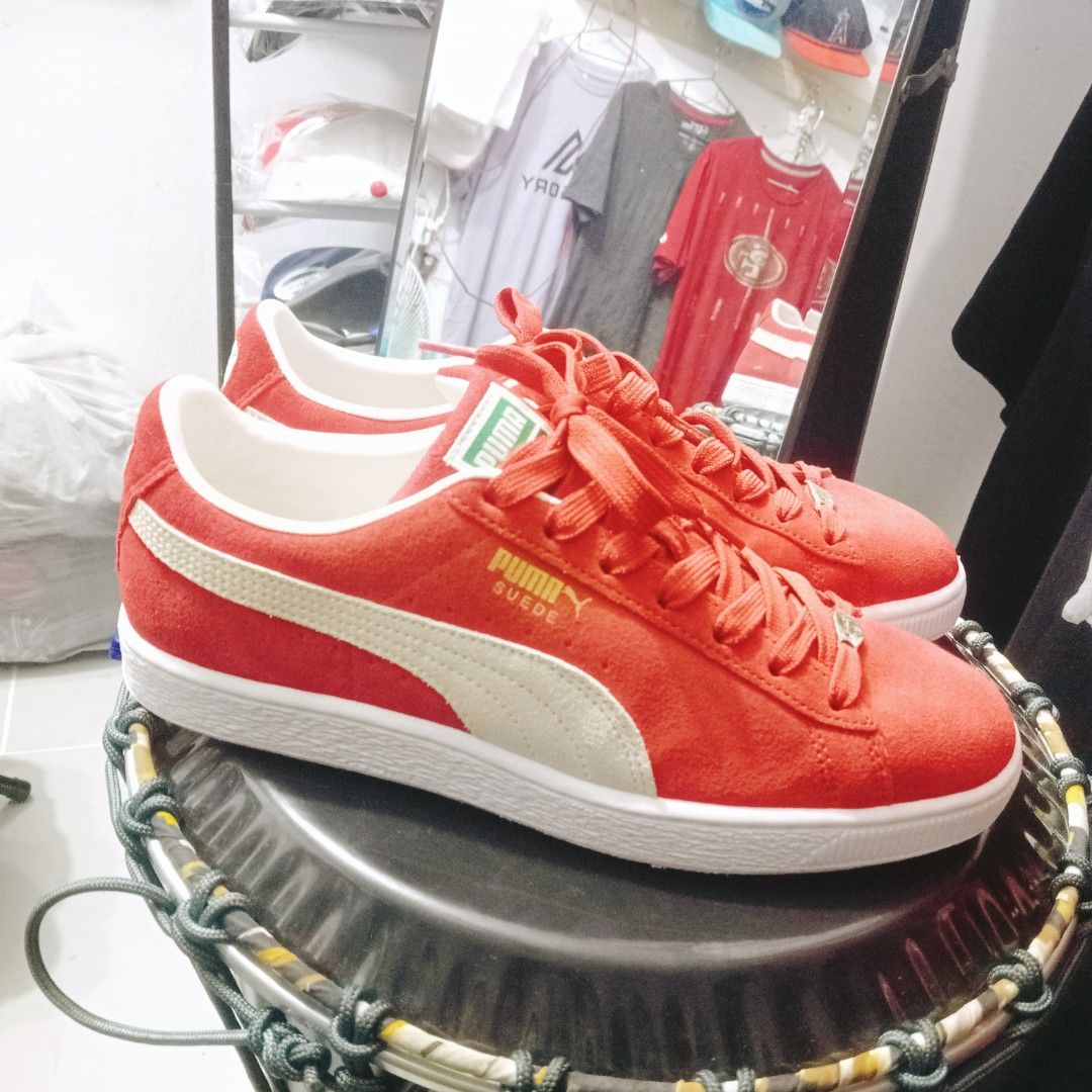 Puma suede, Men's Fashion, Footwear, Sneakers on Carousell