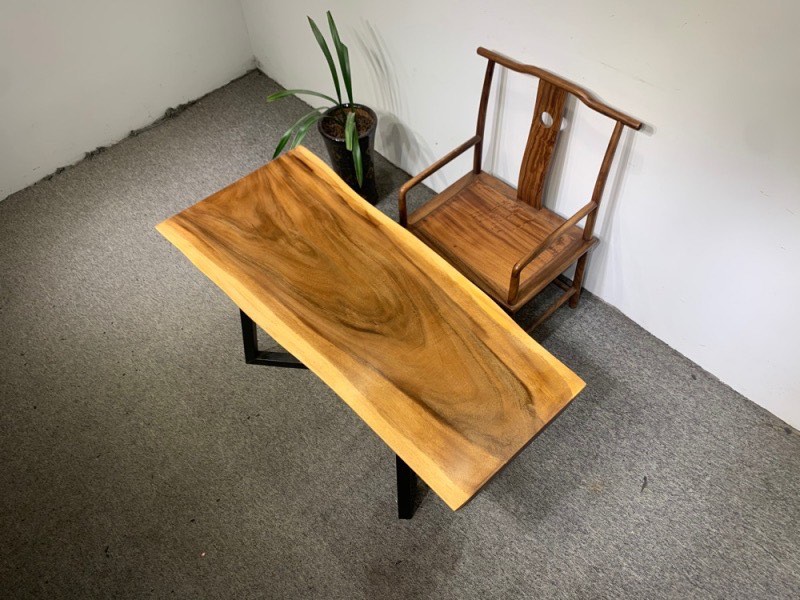 Rain Tree Suar Wood Full Slab Solid Wood Table Top BYD Buildyourdesks ...
