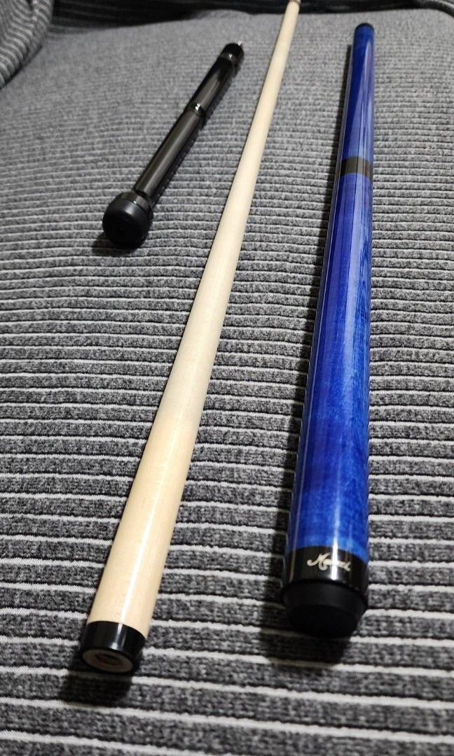 Rare meucci pogo jump cue, Sports Equipment, Sports & Games, Billiards ...