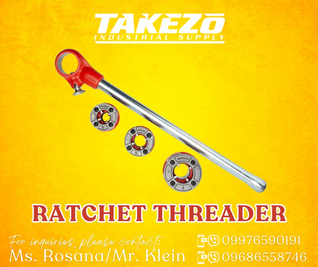 Ratchet Threader, Commercial & Industrial, Construction Tools ...
