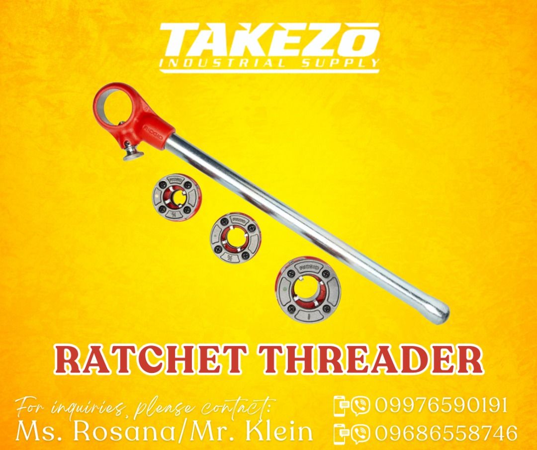 Ratchet Threader, Commercial & Industrial, Construction Tools ...