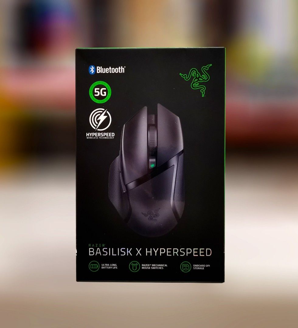 RAZER BASILISK X HYPERSPEED WIRELESS GAMING MOUSE, Computers & Tech ...