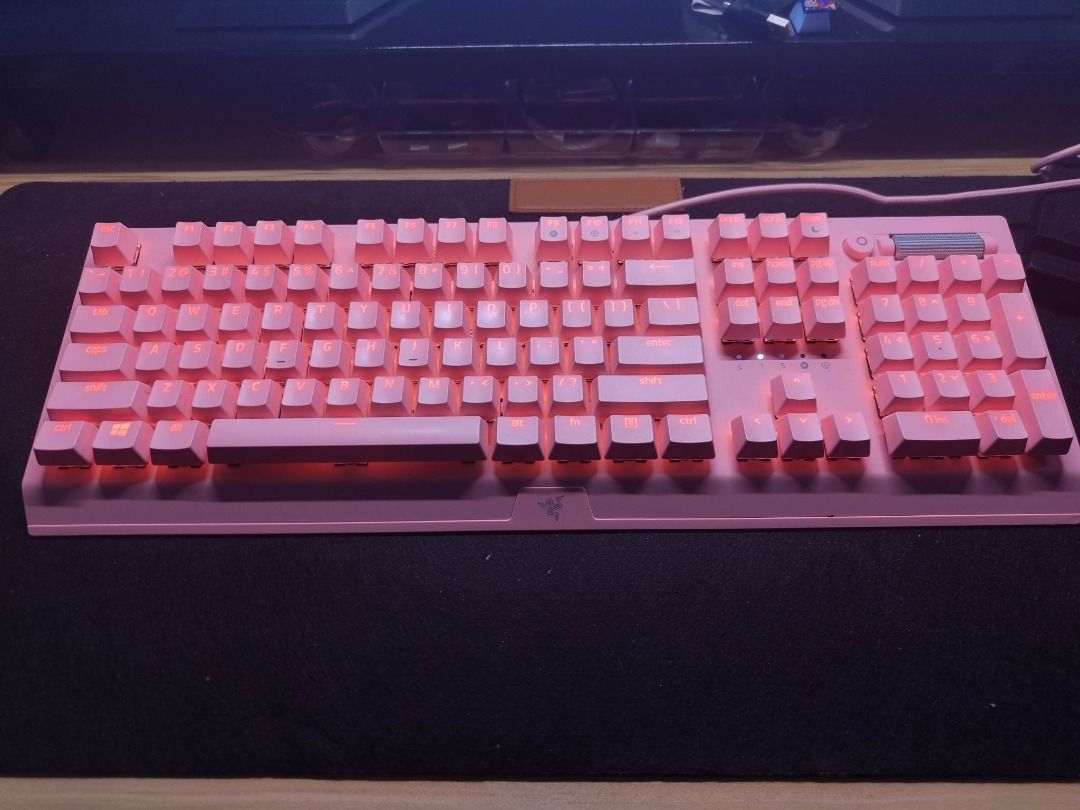 Razer BlackWidow V3 Quartz Mechanical Gaming Keyboard Pink, Computers ...