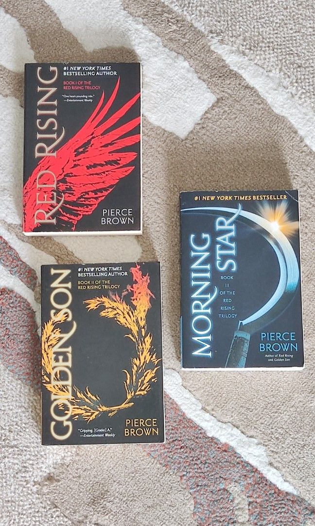 Red Rising Trilogy by Pierce Brown, Hobbies & Toys, Books & Magazines ...