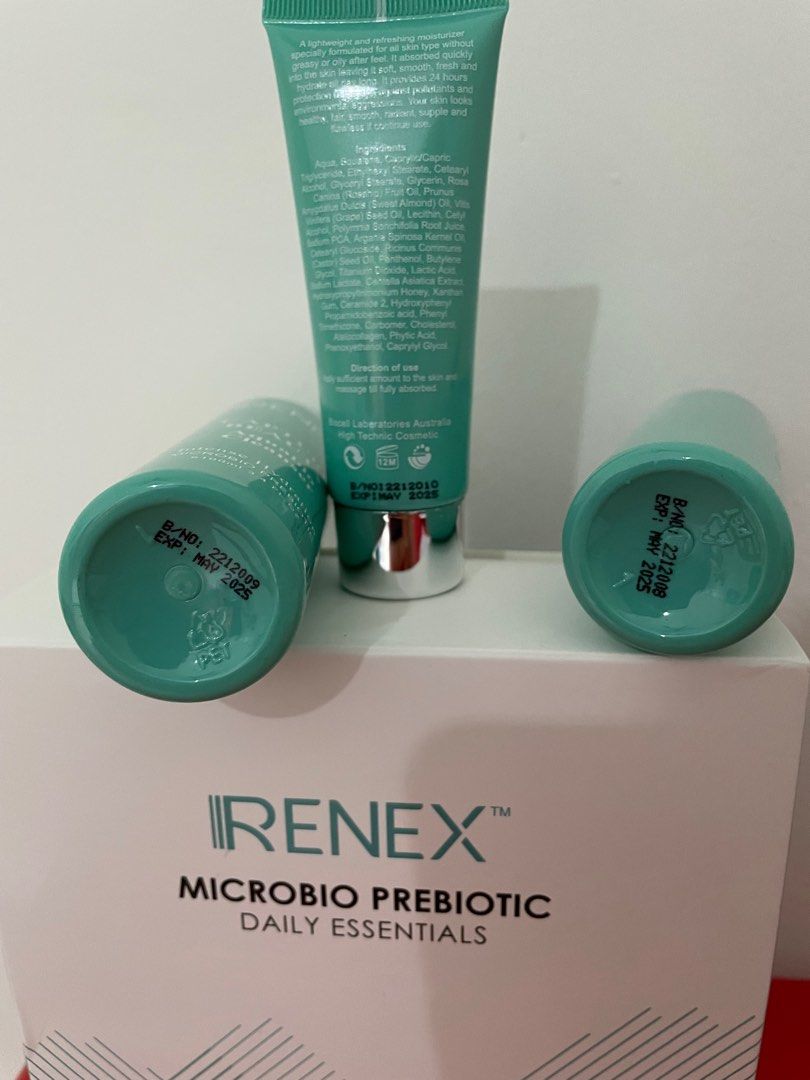 Renex Microbio Prebiotic Set, Beauty & Personal Care, Face, Face Care ...