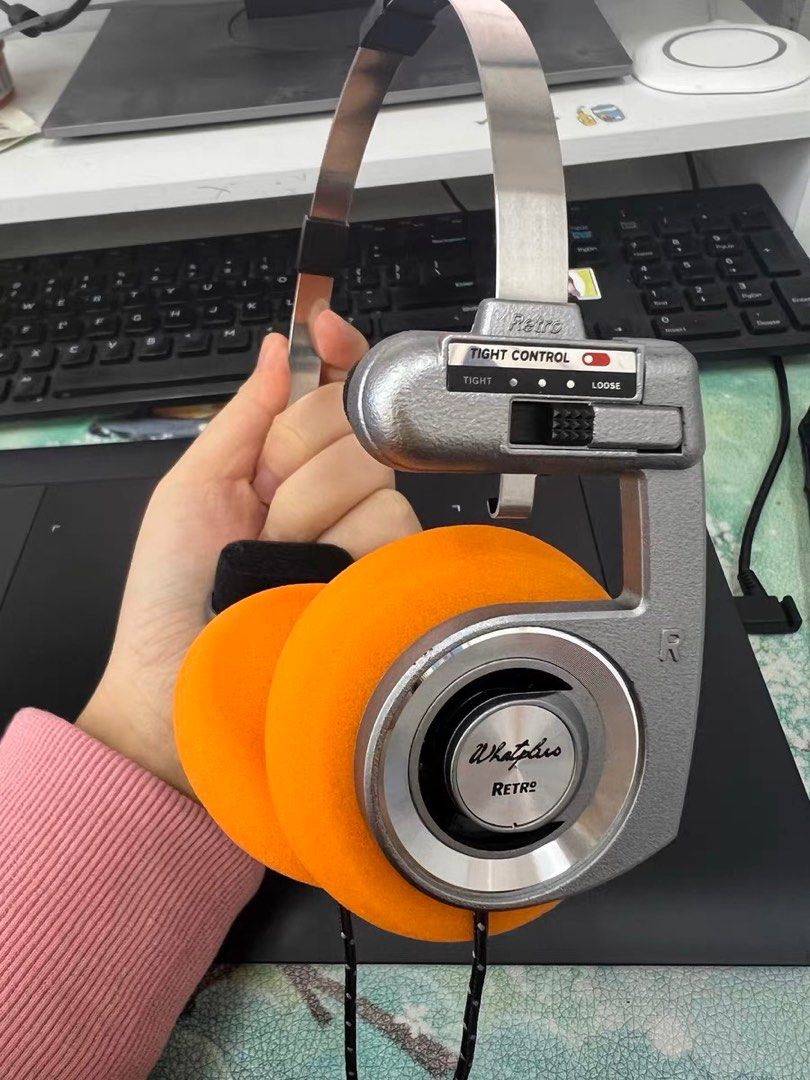Retro vintage headphone, Audio, Earphones on Carousell